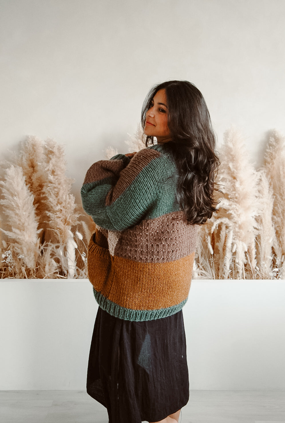 Fireside Cardigan - Knitting Pattern – CJ Dsgn