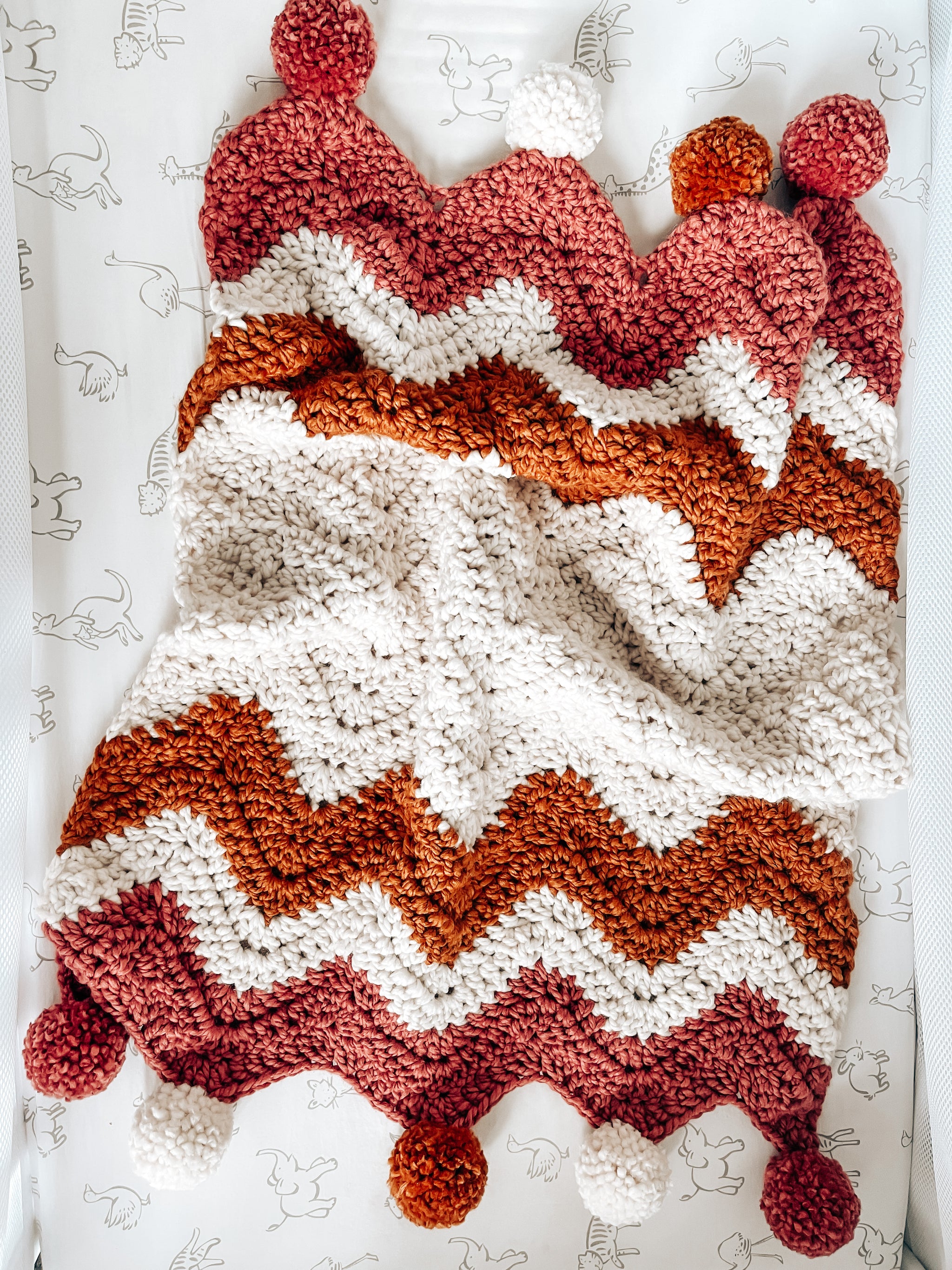 The Magnolia Baby Blanket - Crochet Pattern – CJ Dsgn