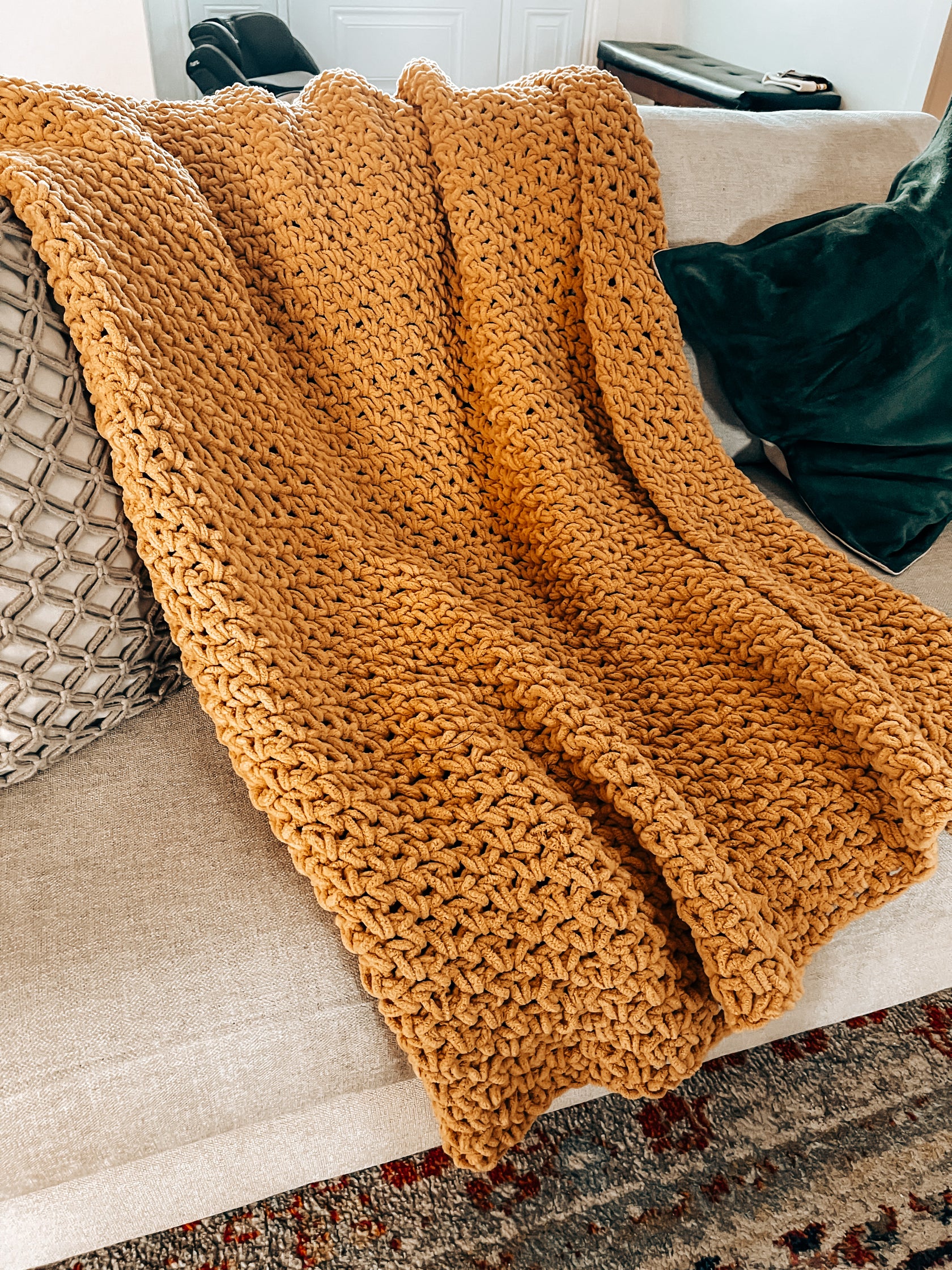 Dani's Blanket - Crochet Pattern – CJ Dsgn