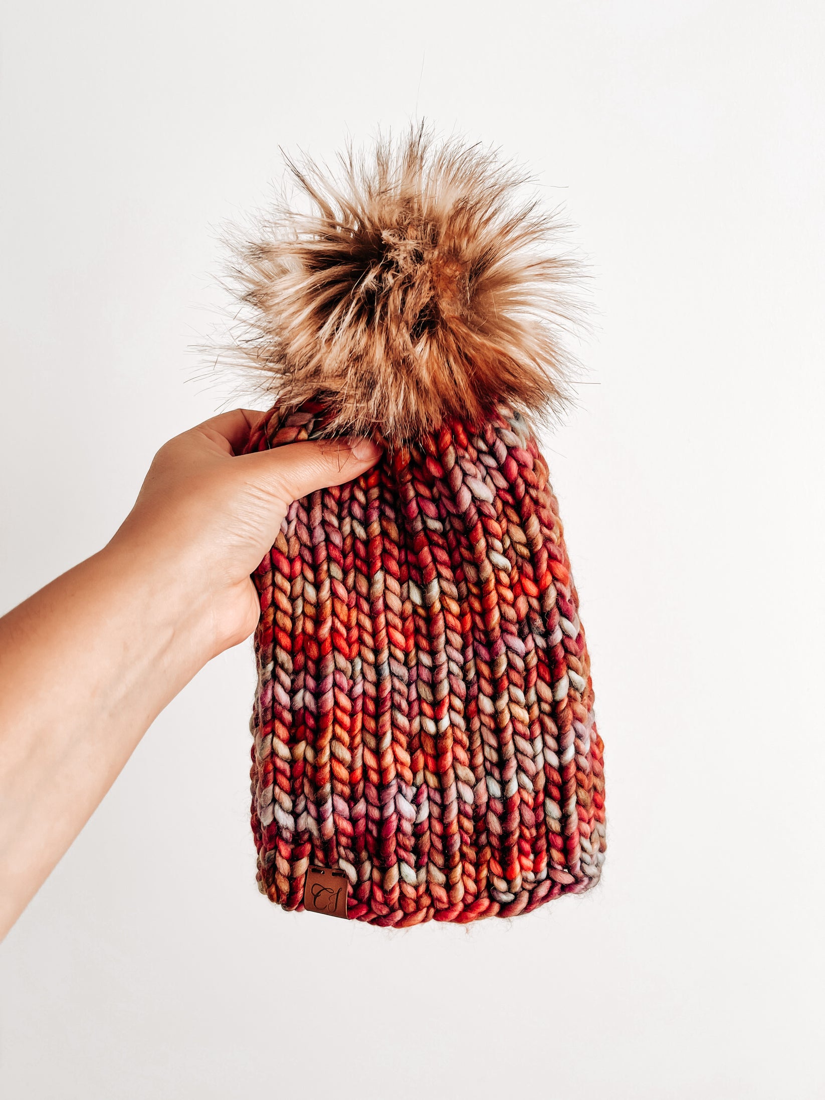 Snuggle Me Beanie - Knitting Pattern – CJ Dsgn